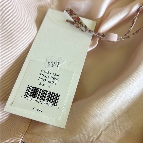 LoveShackFancy | Dresses | Pink Plunge Neck Fit And Flare Sundress Till ...